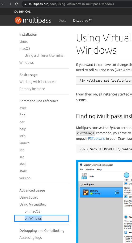 Typo on multiple pages - Multipass - Ubuntu Community Hub