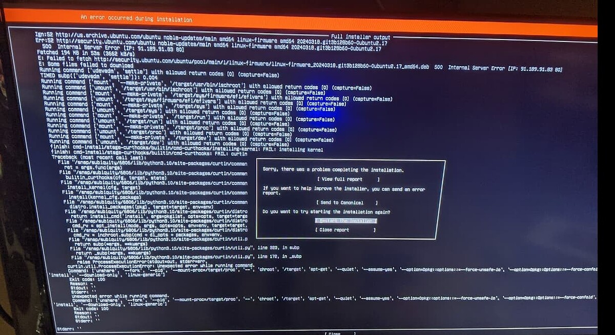 Is there a problem with archive.ubuntu.com? - Page 2 - Support and Help ...