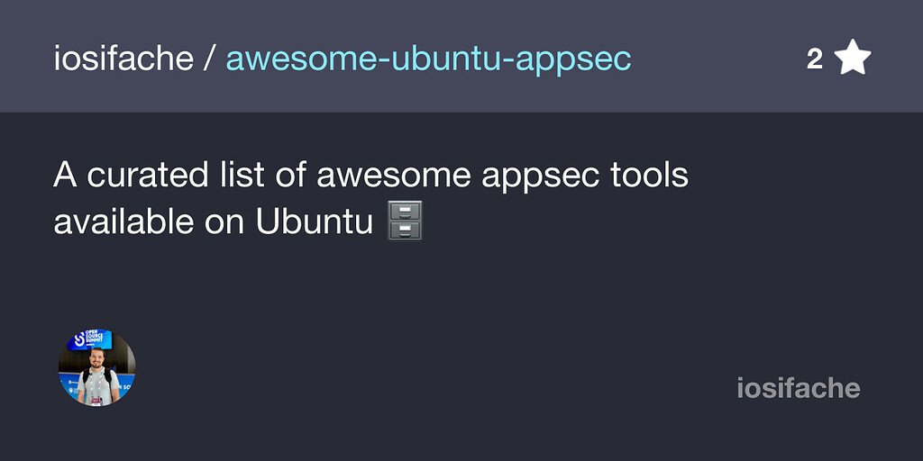Awesome AppSec in Ubuntu - Security - Ubuntu Community Hub