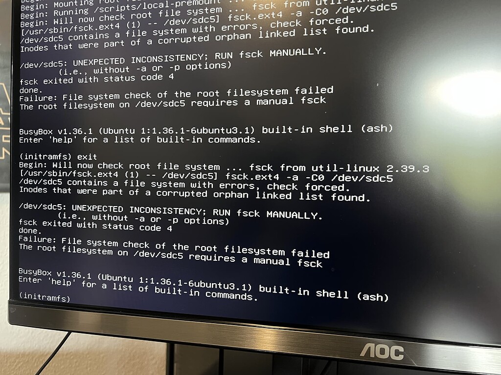 Ubuntu Nvidia driver install broke Ubuntu 24.04 (Stuck in Busybox) - Support and Help - Ubuntu ...