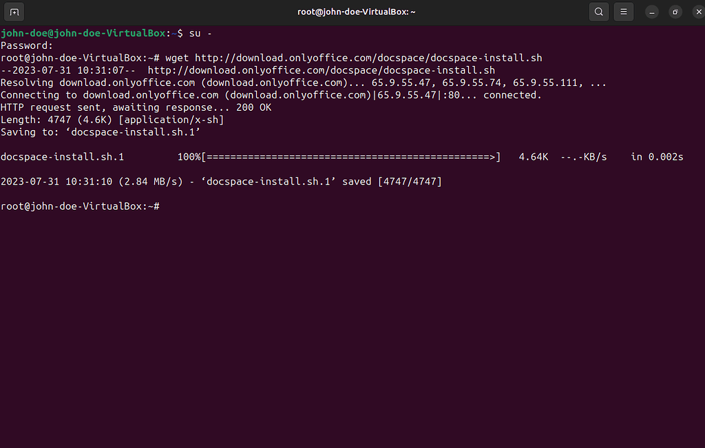 How to install ONLYOFFICE DocSpace Server on Ubuntu using Docker - Tutorials - Ubuntu Community Hub
