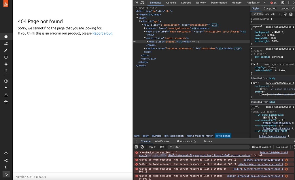 Page no longer load after creating first Instance - Support - Ubuntu Community Hub
