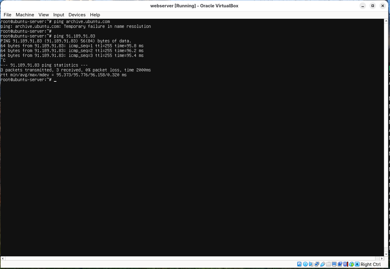 No DNS during installation - Support and Help - Ubuntu Community Hub
