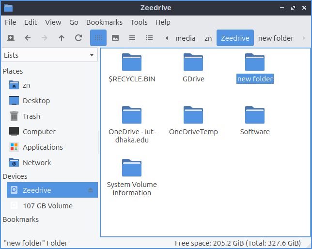 Cannot Create New Folder in HDD Partition - Support and Help - Ubuntu Community Hub